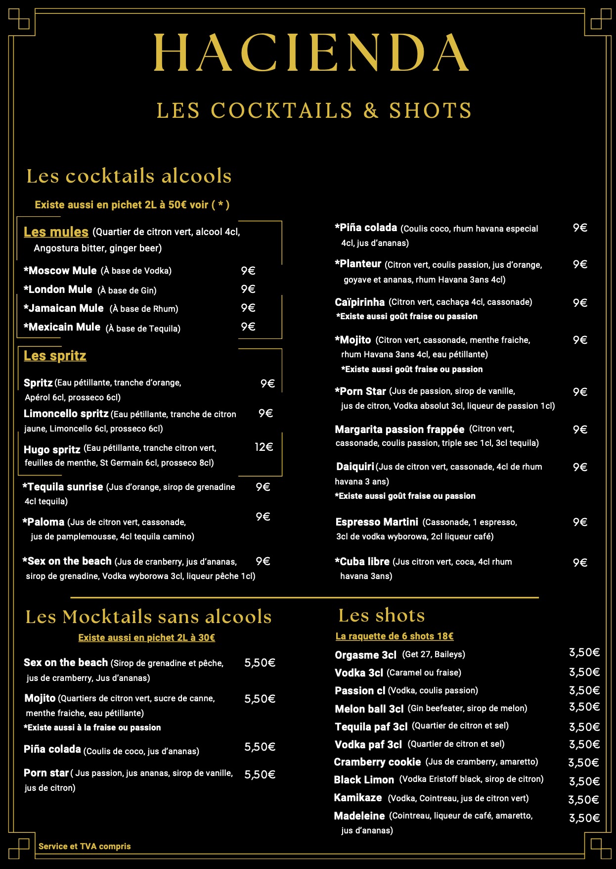 Le restaurant - Hacienda